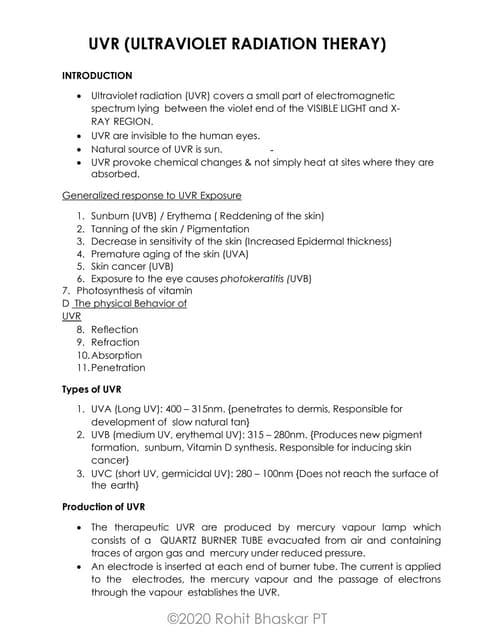 ULTRAVIOLET WAVES- ELECTROMAGNETIC SPECTRUM.pptx