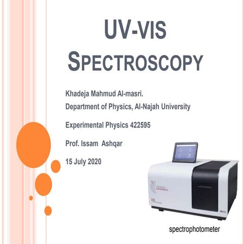 UVSpectroscopy.pptx