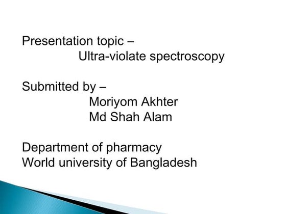 Introduction and Principle of IR spectroscopy | PPT