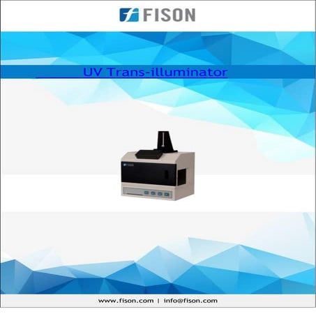 lab equipment UV Trans-illuminator 200×150 mm | PDF