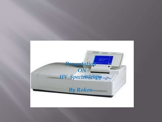 BASIC THEORY OF UV VISIBLE SPECTROSCOPY.pptx