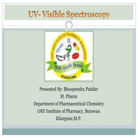 UV Visible Spectroscopy PDF.pdf