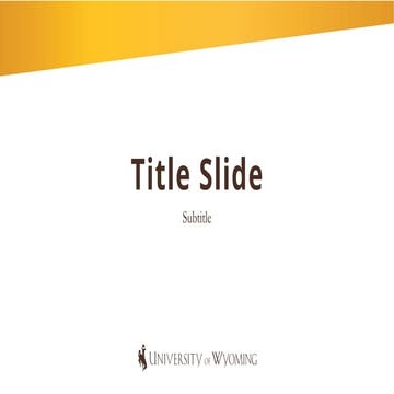 uw-simple-powerpoint-template presentation document | PPTX