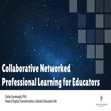 UWA Collaborative Networked Professional Learning for Educators | PPT