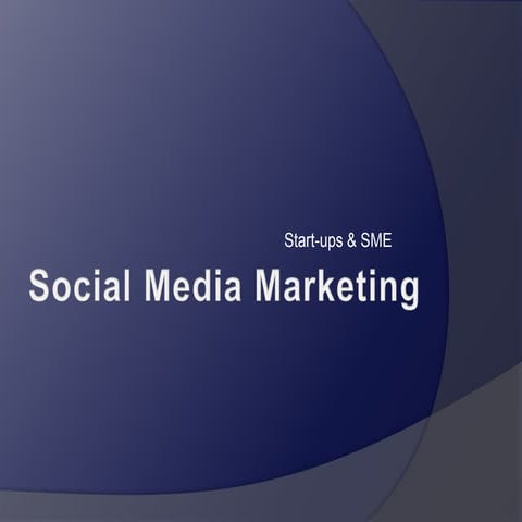 UWA presentation social media marketing | PPTX