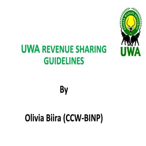 UWA REVENUE SHARING GUIDELINES | PDF