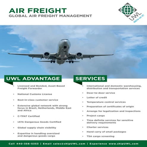 UWL - Air Freight | PDF