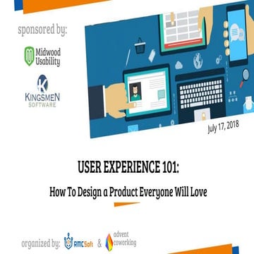 TechTalks | User Experience 101: How to Design a Product Everyone Will ...