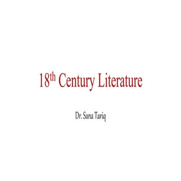 18th_century_literature.pptx | Poetry | Books and Literature