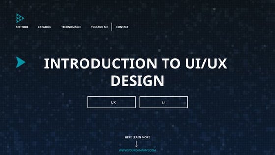 UI UX introduction | PPTX