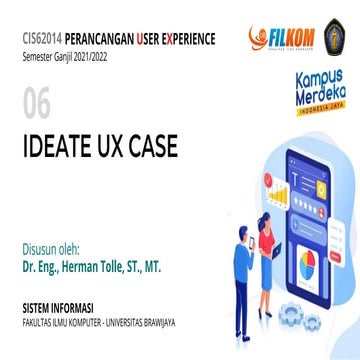 UI/UX desain dalam pekerjaan dan impementasi | PDF