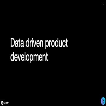 Data driven product development approaches | PPT