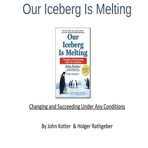 Our Iceberg is Melting Class Presentation | PPT
