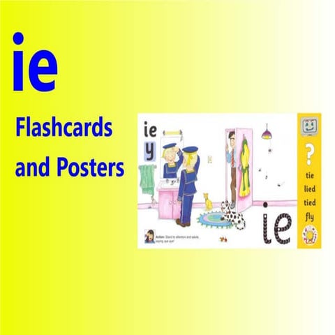 Flashcards and posters ie | PPT