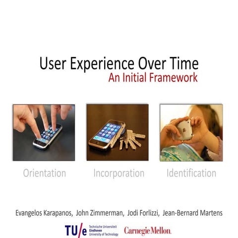 User Experience Over Time: An initial framework | PDF | Tablets and E ...