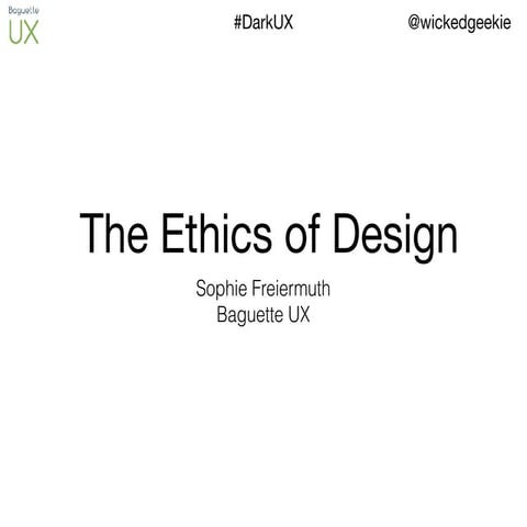 The Ethics of Design | PDF | Law