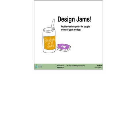 Design Jams! How to run creative sessions with the people who use your ...