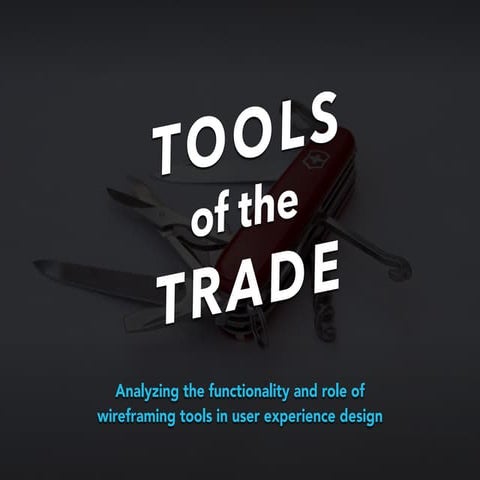 Tools of the Trade | PPT