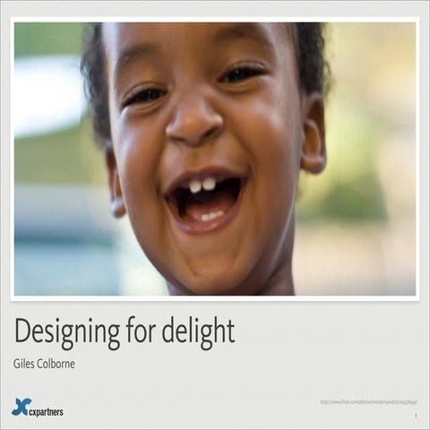 Delight in the User Experience: Form and Place | PDF