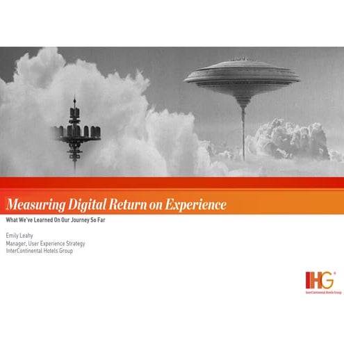 Measuring Digital Return on Experience | PDF