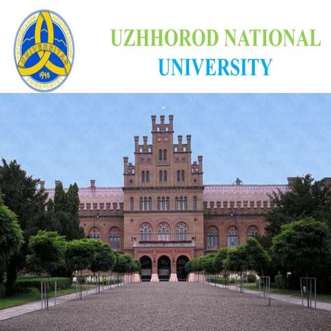 Uzhhorod National University ppt | PPTX