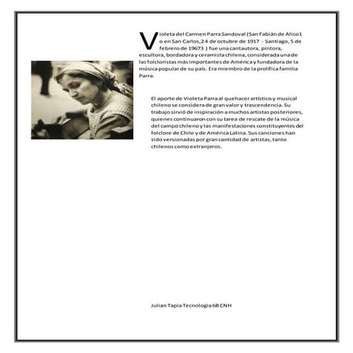 Violeta parra | PPT