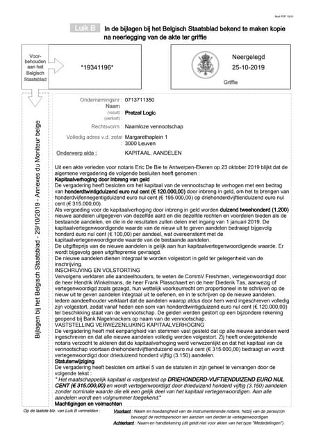 Merit Capital vernietigt warrants | PDF