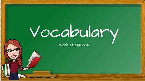 V. book 1 lesson 3 | PPT