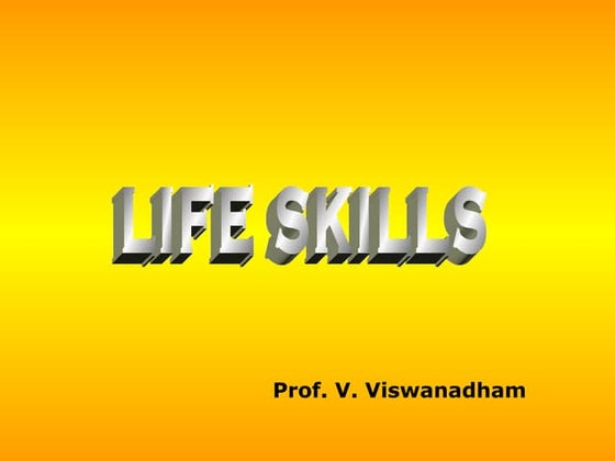Life skills presentation | PPT