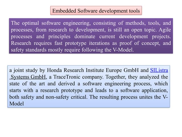 Embedded System Tools Ppt Pptx Operating Systems Computer