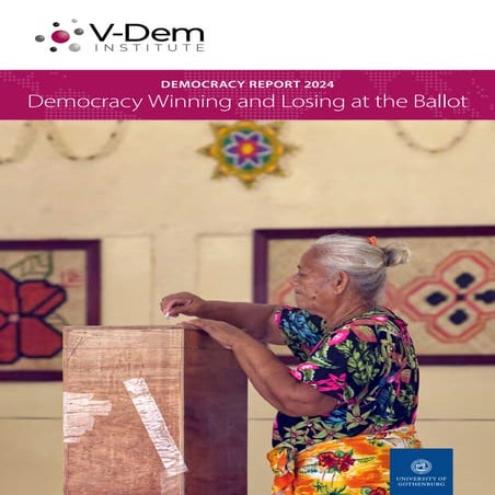 V-dem_Report : Democracy Report 2024 - Winning and Losing at the Ballot ...