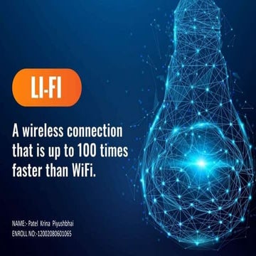 Lifi working model explanation and preparation guide.pptx