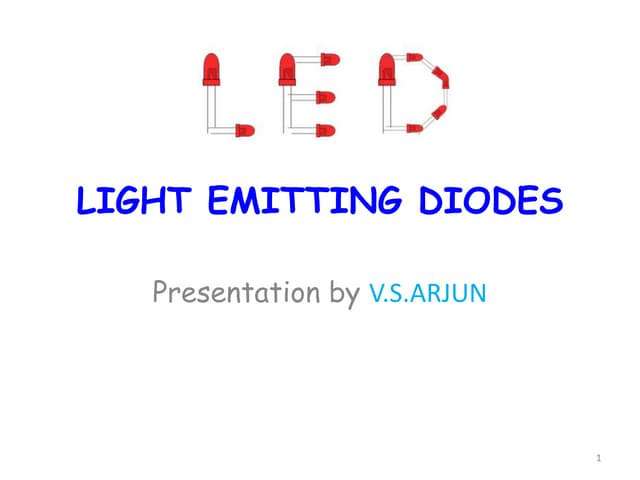 Modulation of LED | PPTX