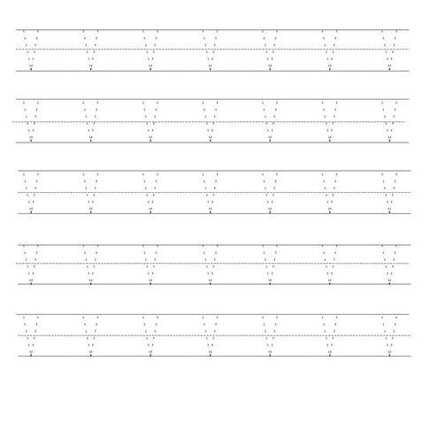Tracing Alphabets (V-Z) | PDF