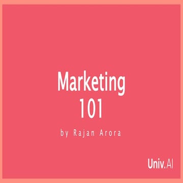 Marketing 101 | PPTX