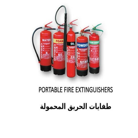Portable Fire Extinguisher - and fire fighting .pptx