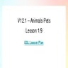 A Free ESL Lesson Plan On Animals And Pets | PPTX