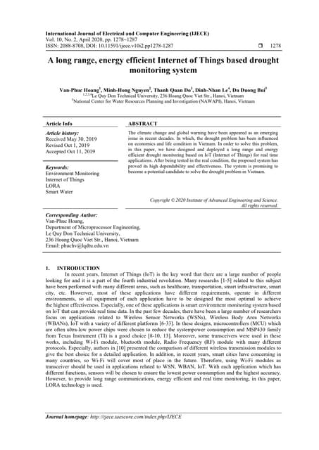Internet of things based smart photovoltaic panel monitoring system | PDF