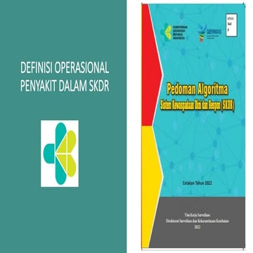 DEFENISI OPERASIONAL (SINDROM) PENYAKIT SKDR.pptx