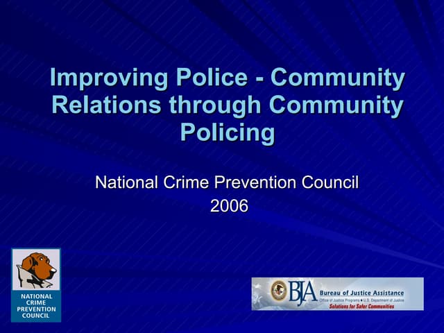 Module 1 police operational planning | DOCX