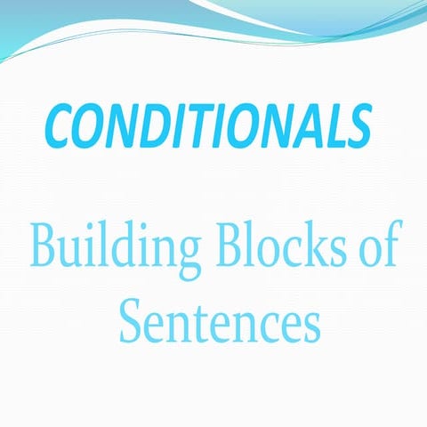 Conditionals | PPT