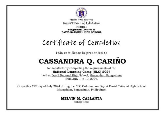 Certificates for LAC Session.docx