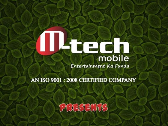 M TECH MOBILE" CHAMPION" MODEL | PPT