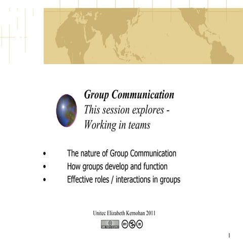 Importance of group communication