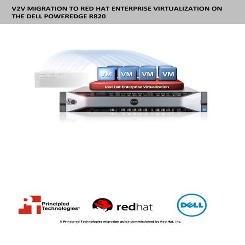 V2V migration to Red Hat Enterprise Virtualization on the Dell PowerEdge R820 | PDF