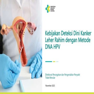 V3. Kebijakan Penanggulangan Kanker Leher Rahim dan Rencana Perluasan ...