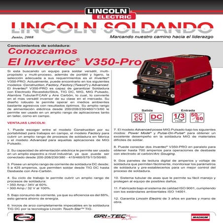 V350 caracteristicas | PDF