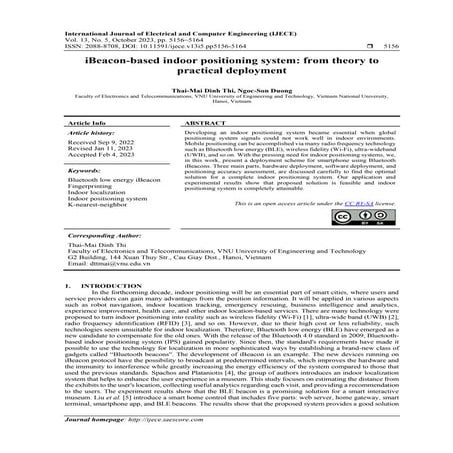 Ibeacon Based Indoor Positioning System From Theory To Practical