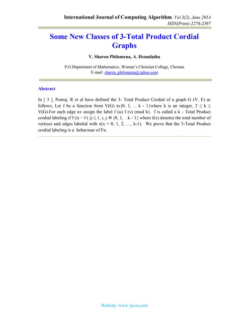 Chordal Graphs and Their Clique Graphs | PDF