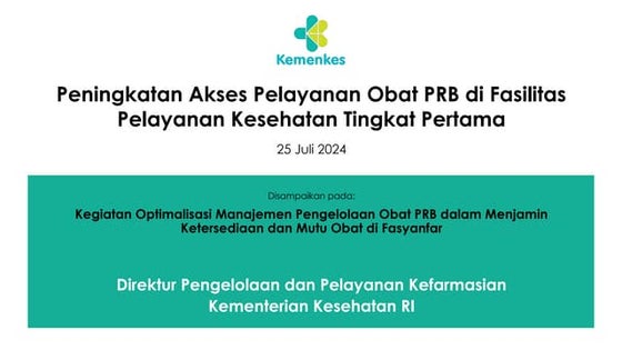 Buku Panduan Praktis BPJS Kesehatan - Program Rujuk Balik (PRB) | PDF